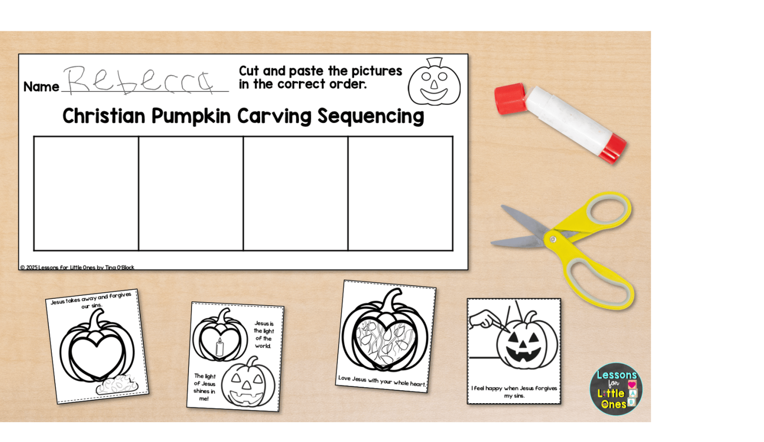 Christian Pumpkin Carving Activities, Crafts, & Book