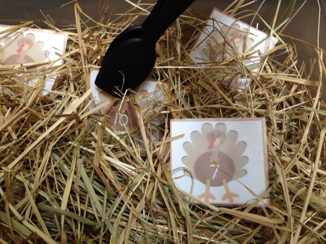 Using the Sensory Bin for Thanksgiving Math and Literacy