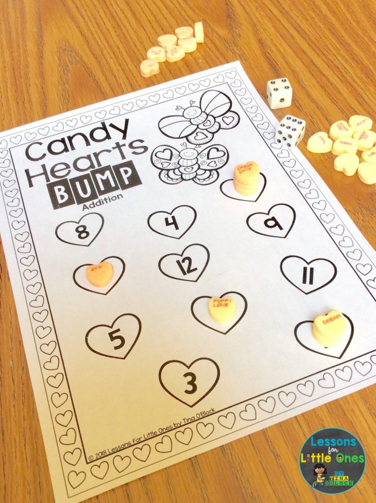 Valentine Math Centers & Free Printables