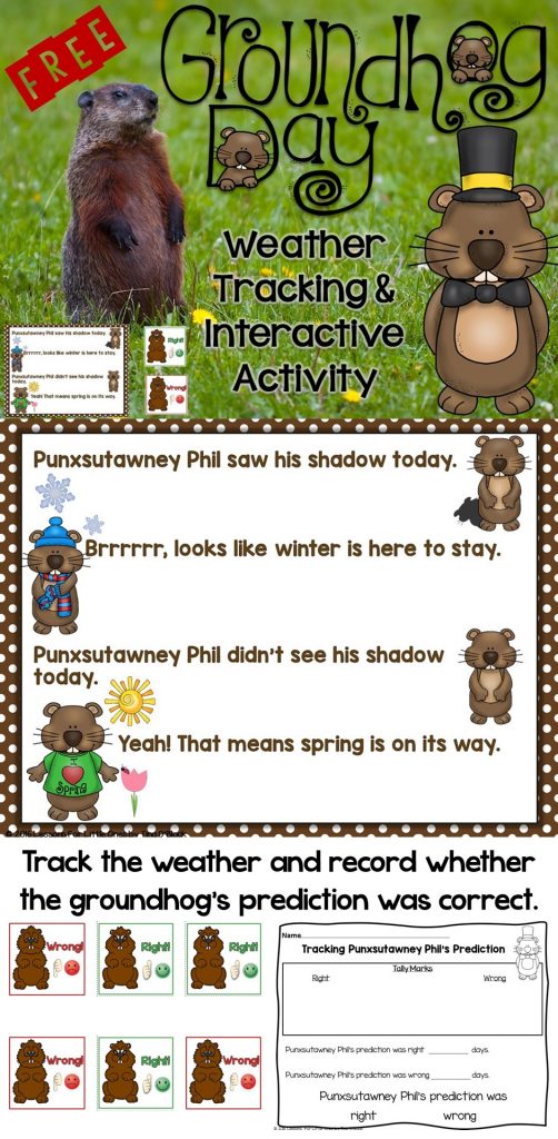 Groundhog Day Freebie