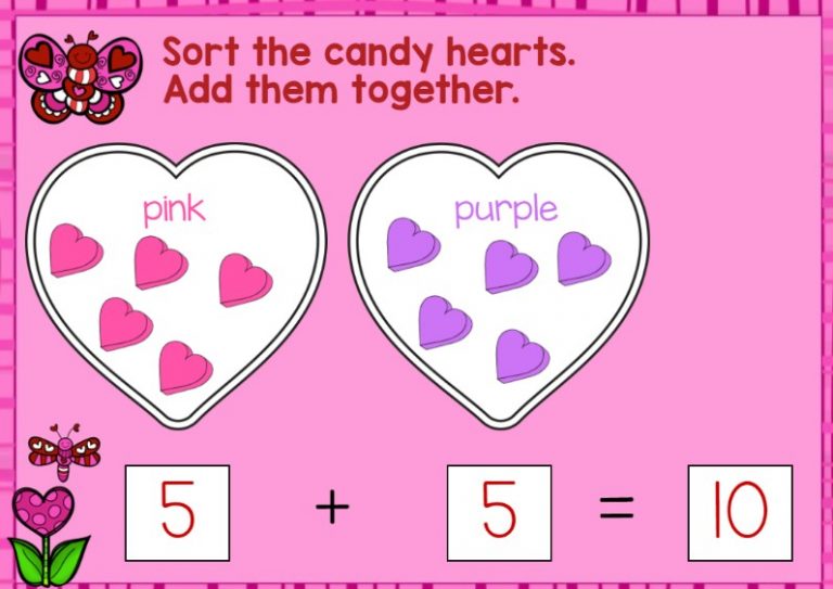 Valentine Math Centers & Free Printables