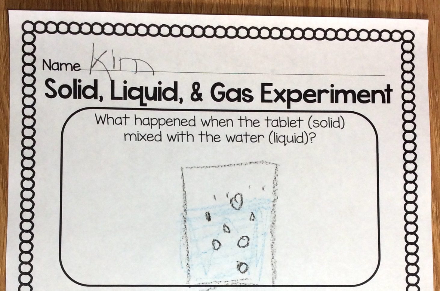 solid liquid gas science - Lessons for Little Ones by Tina O'Block