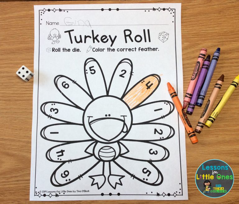 Thanksgiving Roll & Cover Games with a Freebie (Print & Digital)