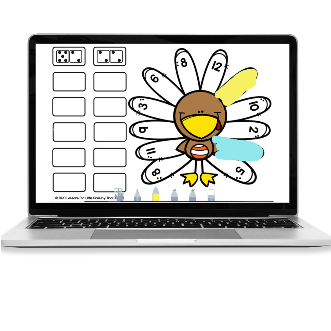 Thanksgiving Roll & Cover Games with a Freebie (Print & Digital ...