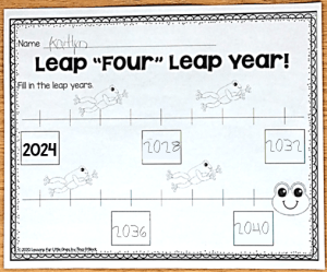 Leap Year Activities & Bulletin Board