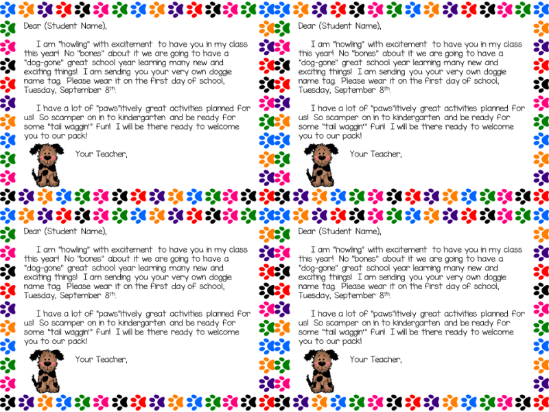 Dog Theme Classroom Decor & Back to School Activities (Editable)