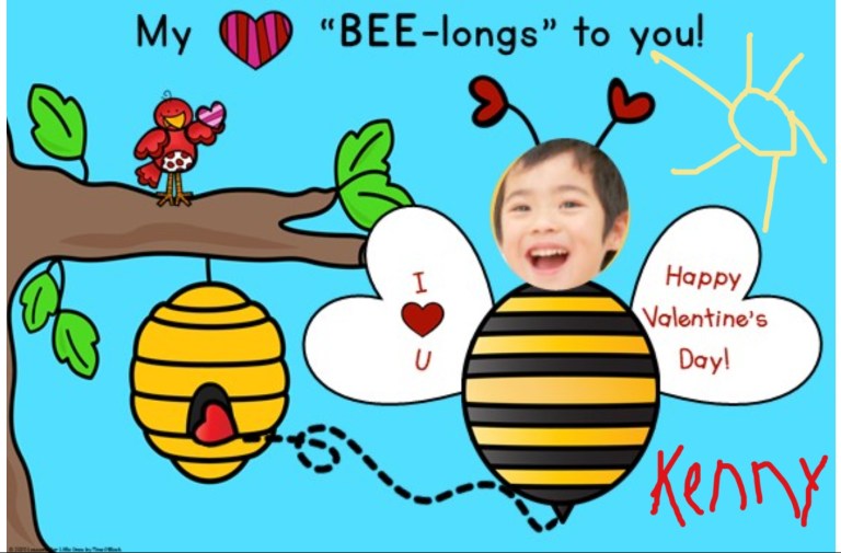 How to Create Valentine Cards from Students to Parents that Have ...