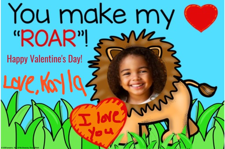 How to Create Valentine Cards from Students to Parents that Have ...