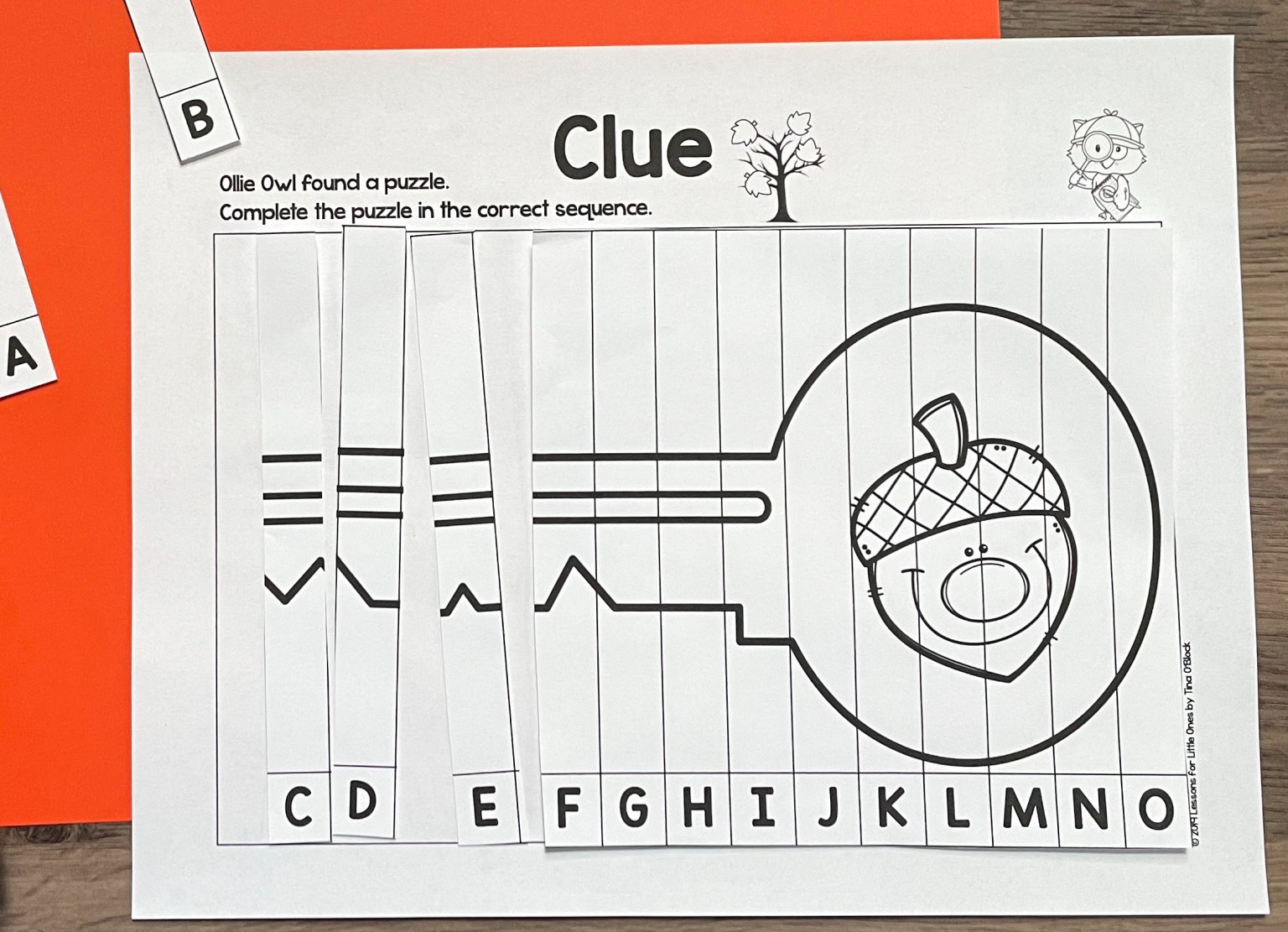 How to Set Up a Fun, Fall Themed Escape Room for Kindergarten - First Grade
