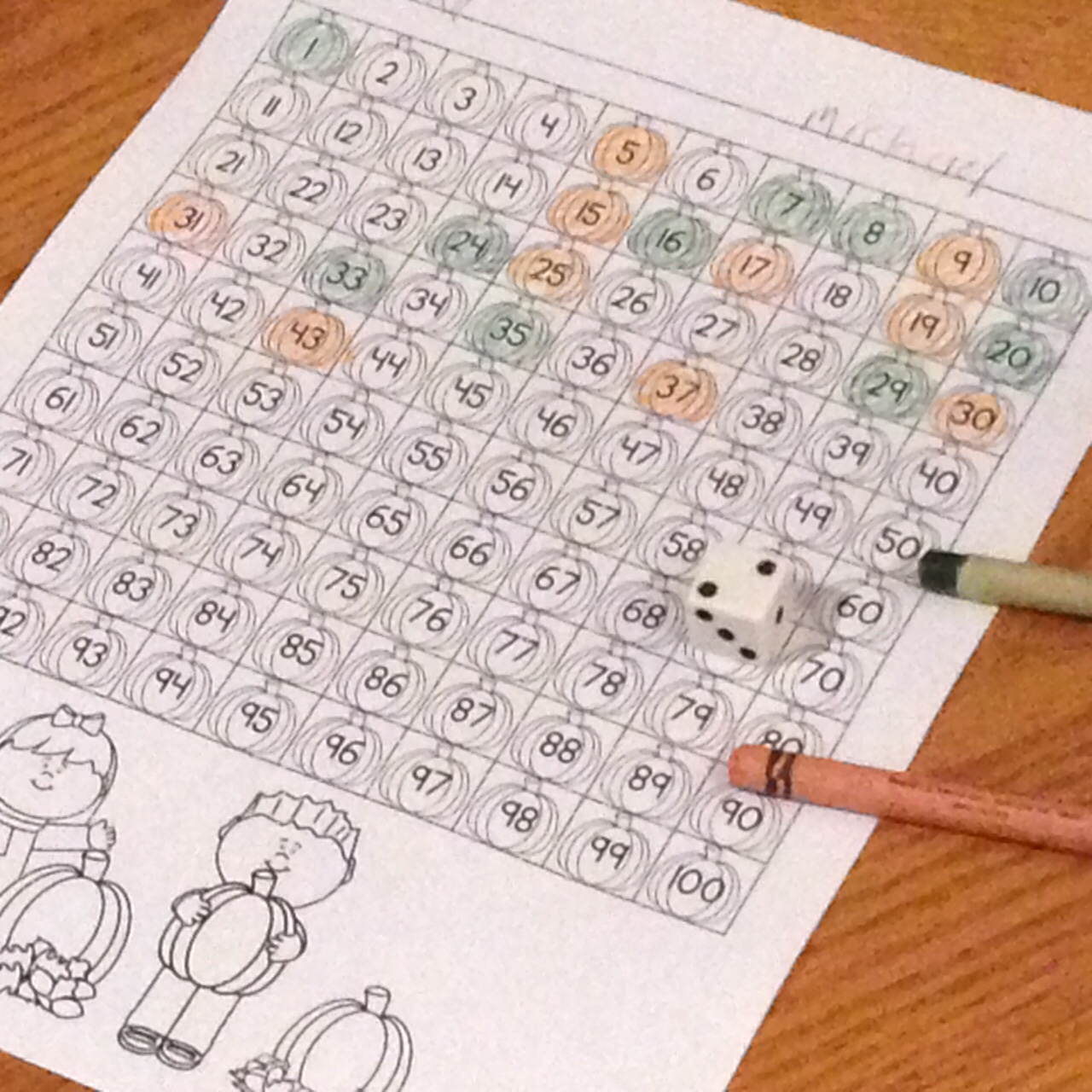 Differentiated Pumpkin Patch Counting & Skip Counting Practice - Lessons for Little Ones by Tina ...