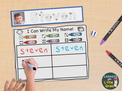 Name Recognition & Name Writing Activities