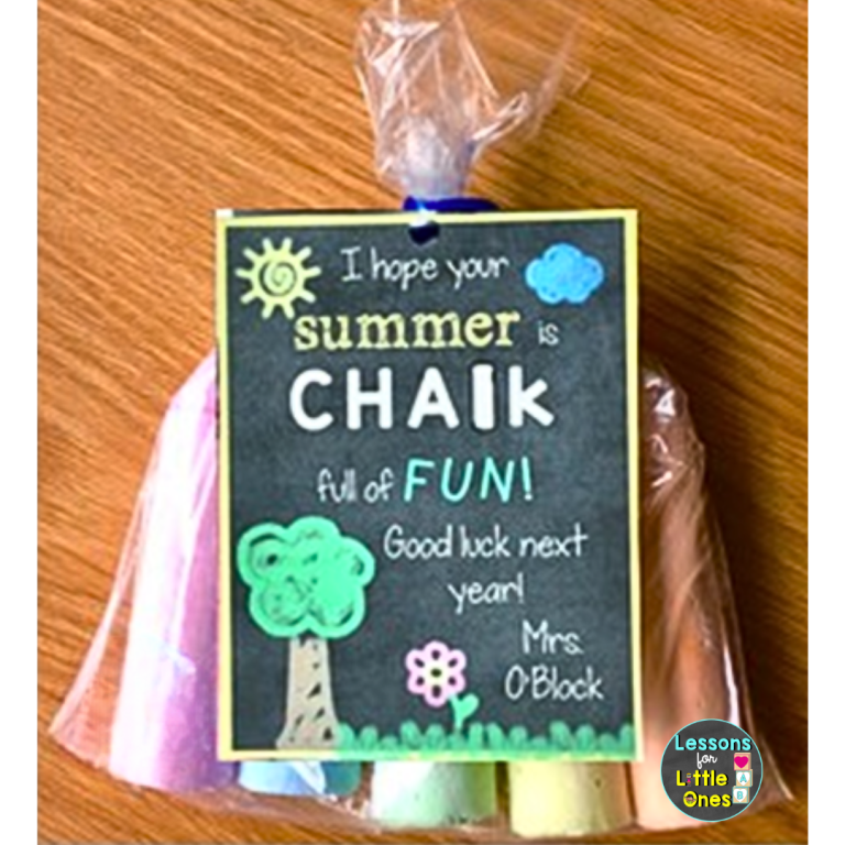 End of the Year Student Gifts & Gift Tags