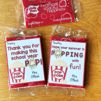 End of the Year Student Gifts & Gift Tags