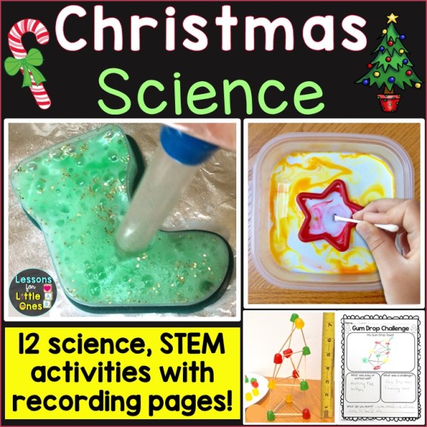 Christmas Science Experiments & STEM Challenges