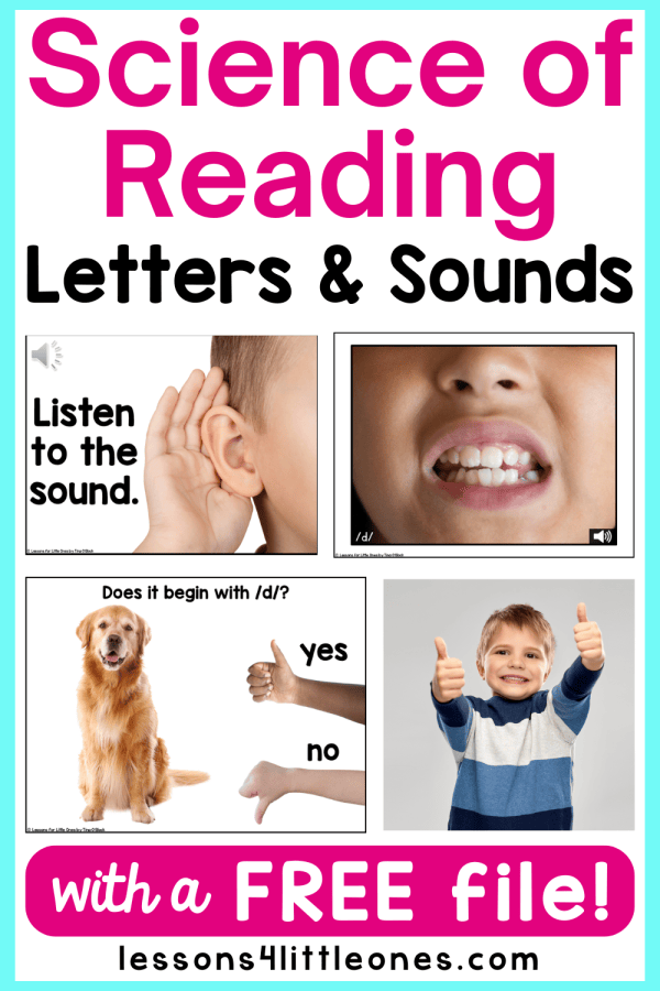 Science of Reading Aligned Alphabet Instruction Plus a Free File