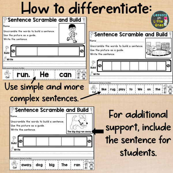 How & Why to Use Decodable Sentence Scramble Activities to Teach ...