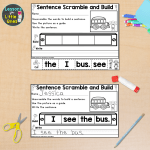 How & Why to Use Decodable Sentence Scramble Activities to Teach ...