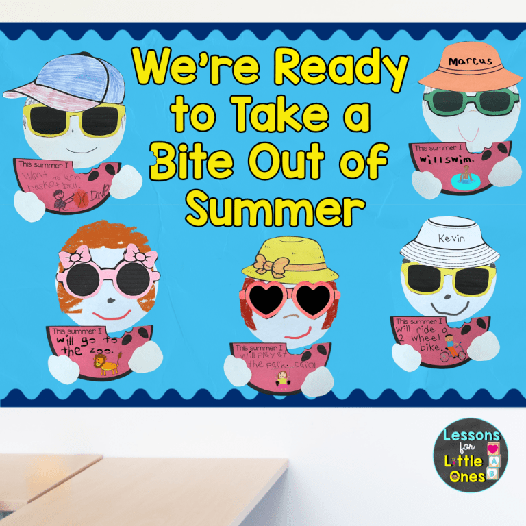 Sweet Summer Bulletin Board Idea for End of the Year or Back to School