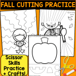 Fall Cutting Practice Activities That Make Scissor Skills Meaningful
