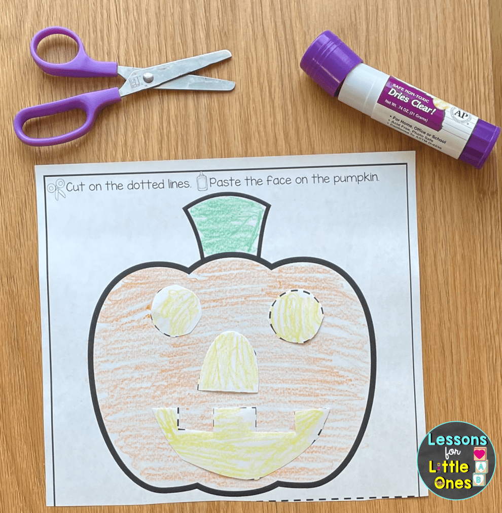 Fall Cutting Practice Activities That Make Scissor Skills Meaningful