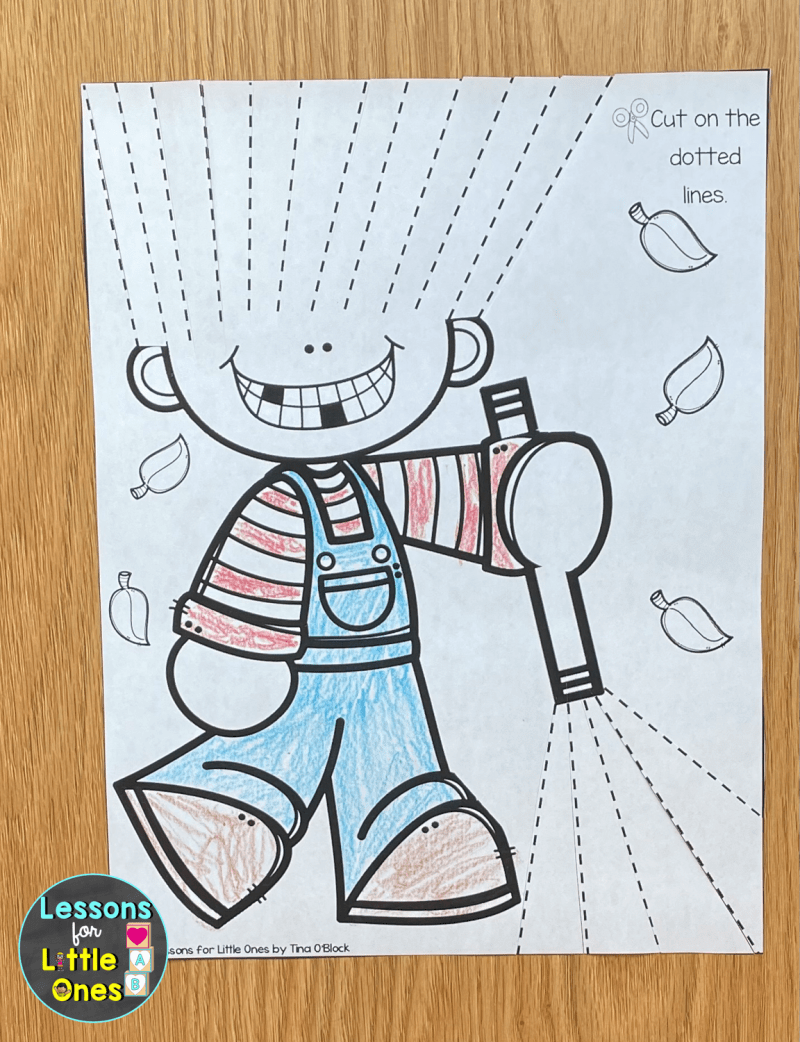 Fall Cutting Practice Activities That Make Scissor Skills Meaningful