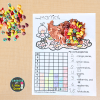 Thanksgiving Math Crafts & Centers for Counting and Graphing